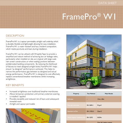 FramePro W1