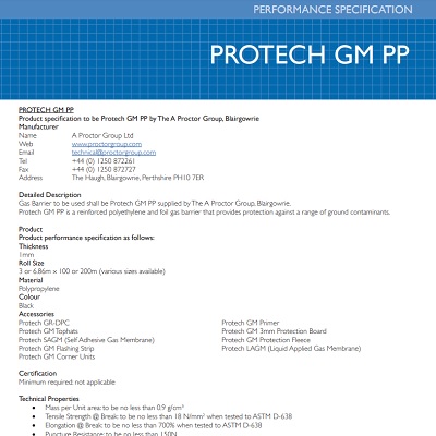 Protech GM PP | A. Proctor Group Ltd.